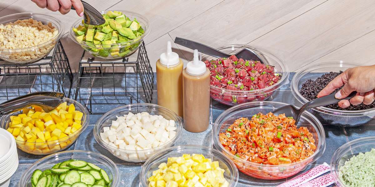 Sweetfin Poke Catering in Los Angeles, CA - 735 W 7th St - Delivery ...