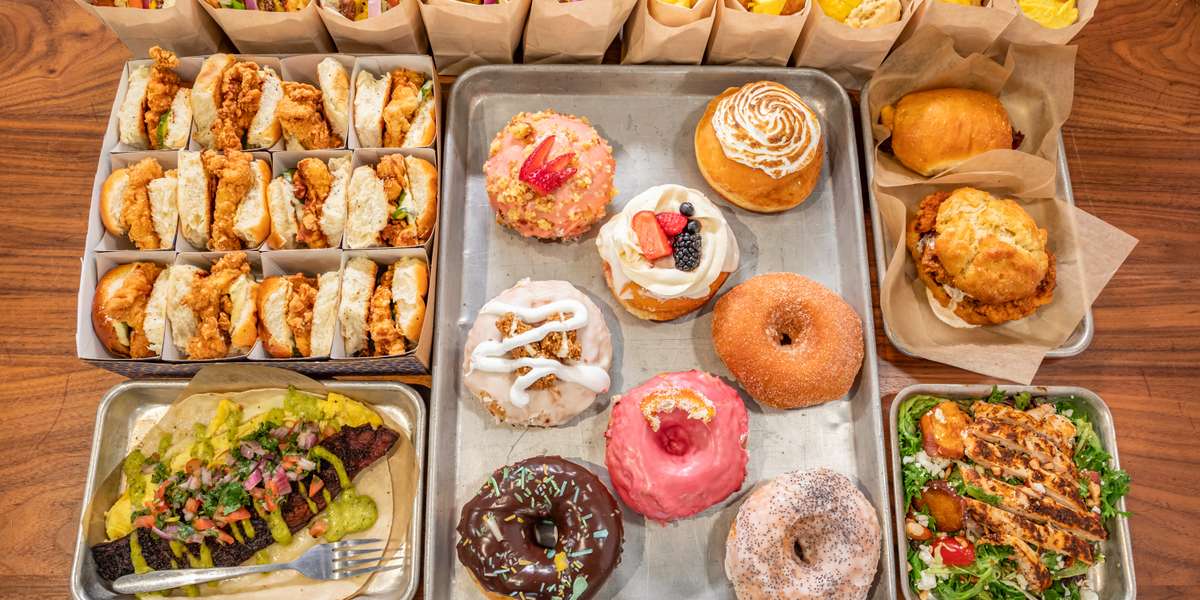 District Donuts Sliders Brew Catering in New Orleans, LA - 611 O'Keefe ...