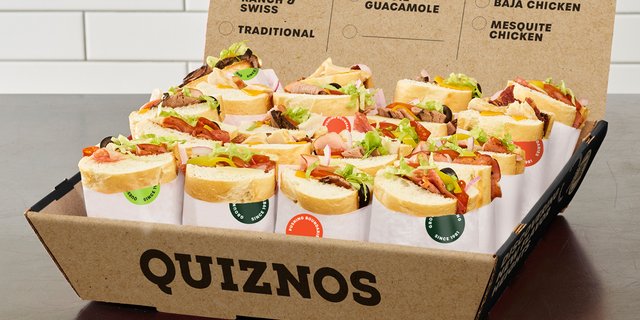 Quiznos Catering in Atlanta, GA - 29 Marietta St NW - Delivery Menu ...