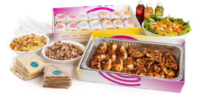 Calif Chicken Cafe Catering in Los Angeles, CA - 809 S Hill St ...
